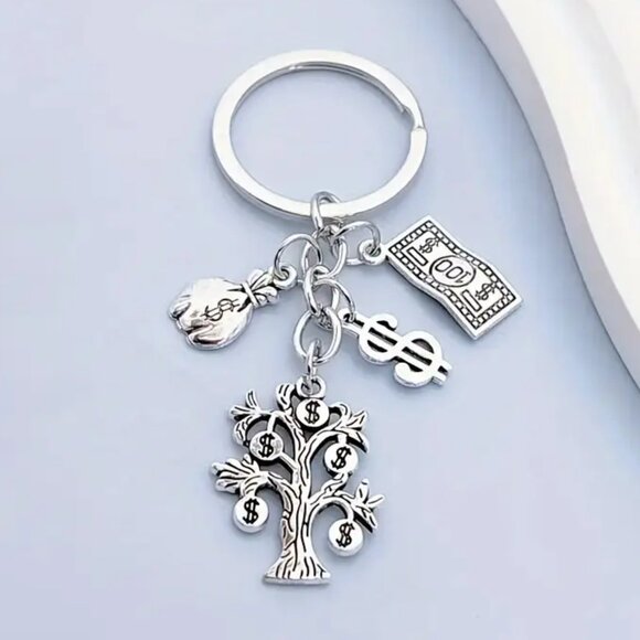 Fashion Jewelry | Accessories | Charming Money Keychain With Money Tree ...